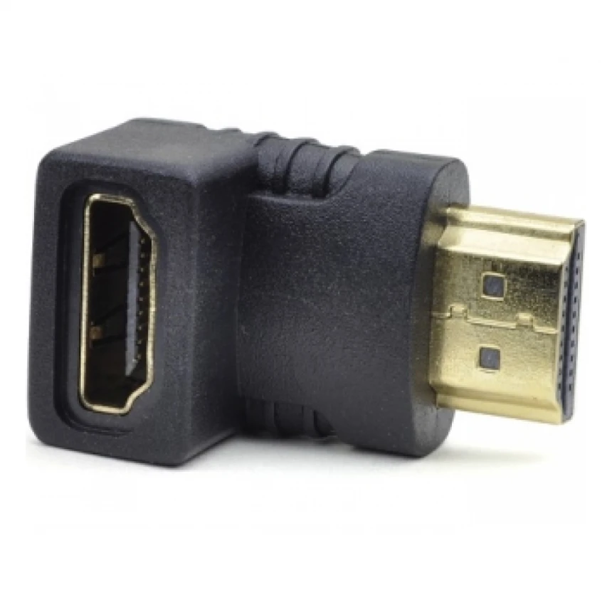 FAST ASIA Adapter HDMI (M) - HDMI (F) crni ugaoni