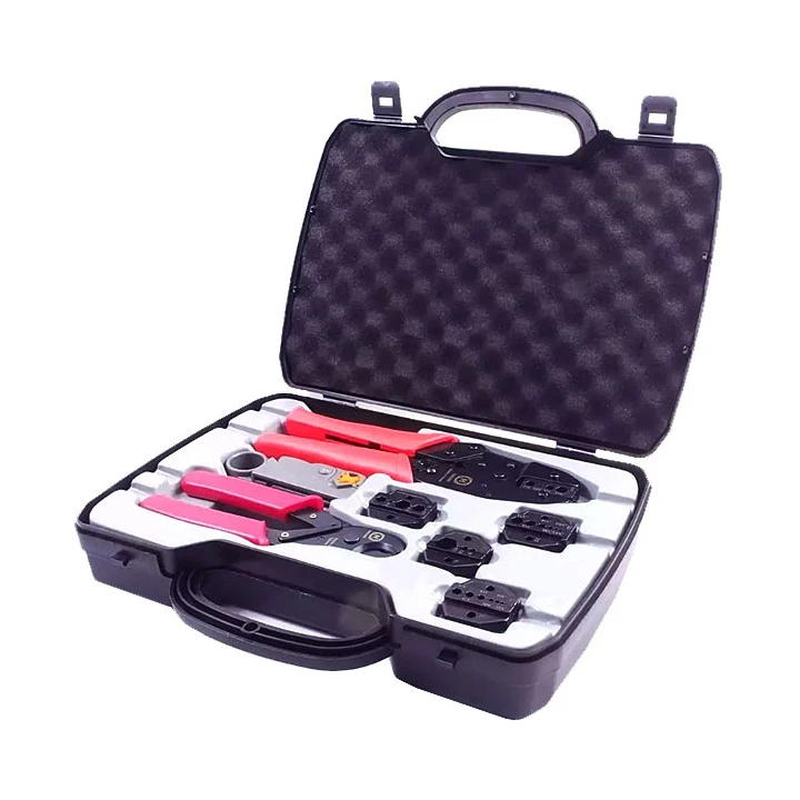 Klešta set za krimpovanje Hanlong 330K RG58 RG59 RG62 RG6