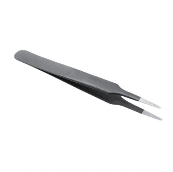Pinceta ESD metalna 120x9mm ZD-156D