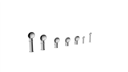 NEW! SWORDFISH MODELS 14414207 Flower Class Corvettes - Cowl Vents