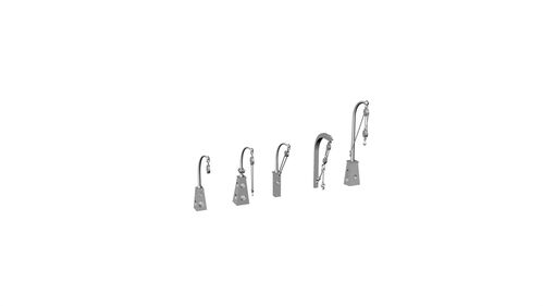 NEW! SWORDFISH MODELS 14414225 Flower Class Corvettes - Davits