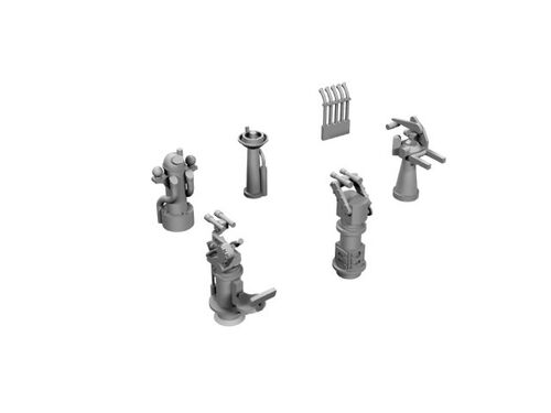 NEW! SWORDFISH MODELS 20014020 Bridge Equipment