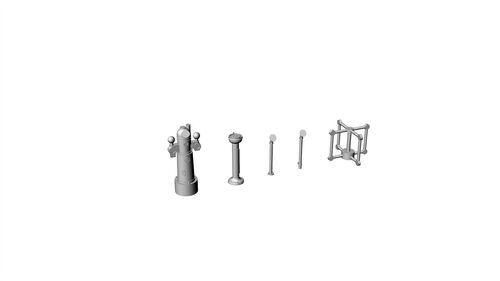 NEW! SWORDFISH MODELS 14414200 Flower Class Corvettes - Open Bridge Equipment