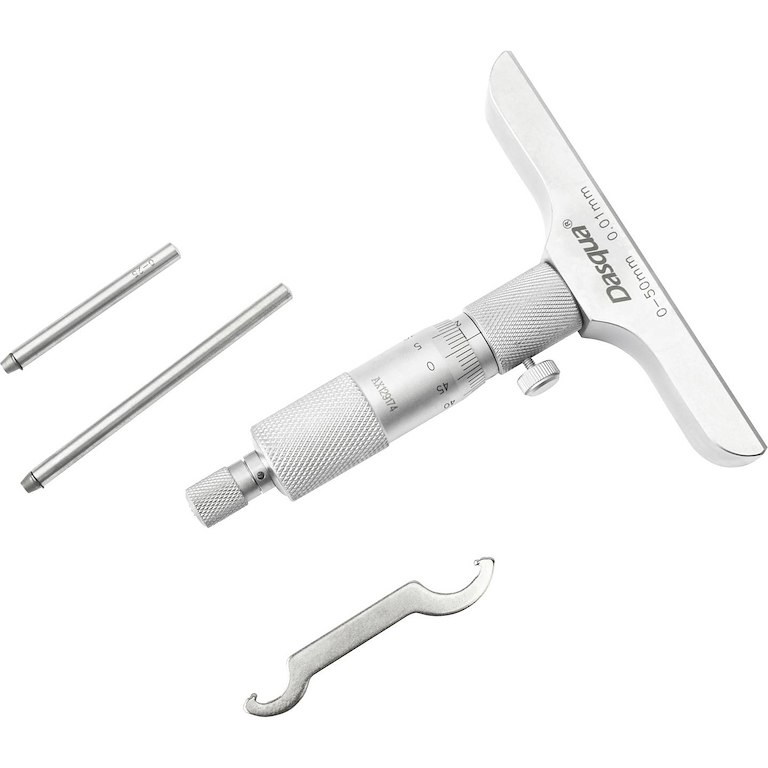 Mehanički mikrometar za merenje dubine DASQUA 4611-8110 50mm