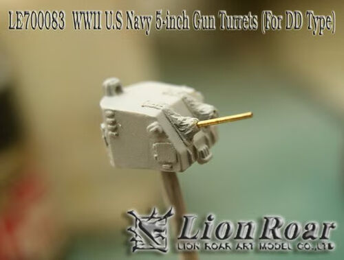 NEW! Lion Roar LE700083 US Navy 5inch Twin Mount for US DD