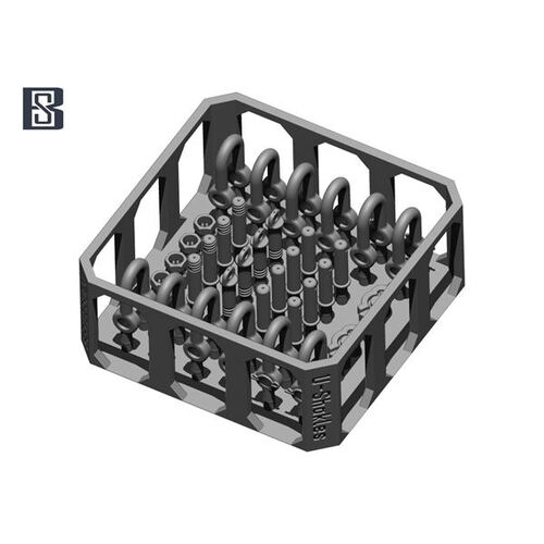 BSK Model C35024 Tiger / King Tiger / Jagdtiger and Panther - German Heavy Armor U-Shakles (3D-Printed)