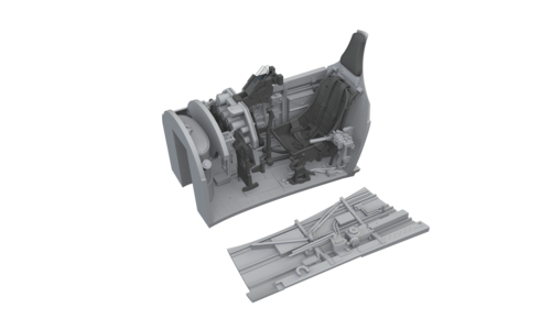 NEW! Eduard 6481210 Curtiss P-40 K - Cockpit Set (for Eduard Kits / 3D-Pritned)