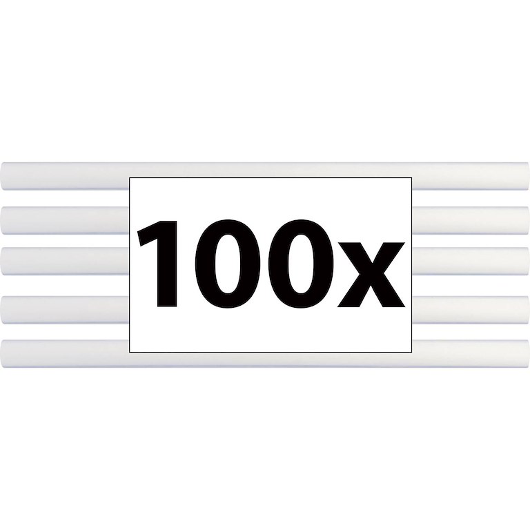 Plastika za topljenje TOOLCRAFT fi=11×200 mm set 100 u 1