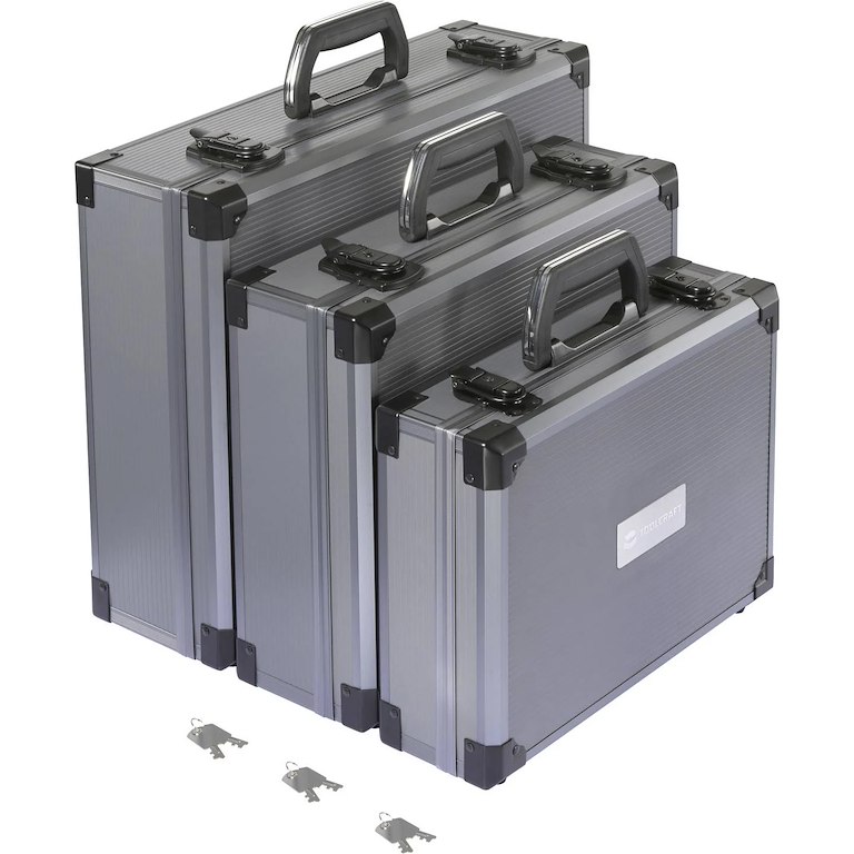 Koferi TOOLCRAFT TO-10308366 set 3 u 1