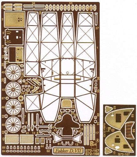 Part S72-167 Fokker D.VII early Roden