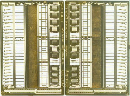 Part S72-250 Wellington Ic flaps Trumpeter