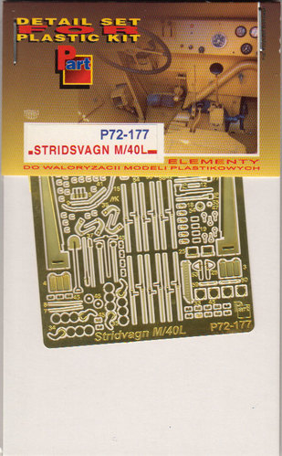 Part P72-177 Stridsvagn M/40L IBG