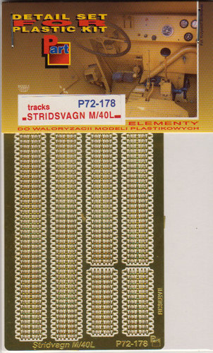 Part P72-178 Stridsvagn M/40L Tracks IBG