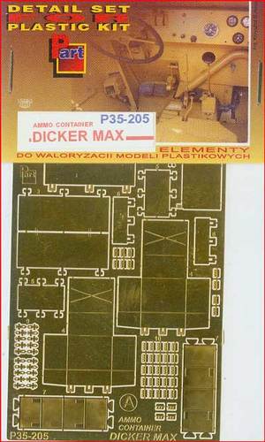 Part P35-205 Dicker Max ammo containers Dragon