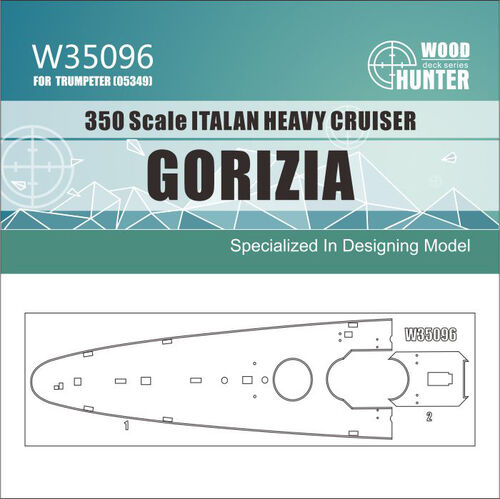 Flyhawk W35096 Italian Heavy Cruiser Gorizia (for Trumpeter 05349)