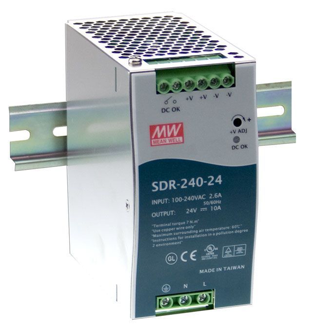 Napajanje – ispravljač SDR-240-24 240W 24V 0-10A