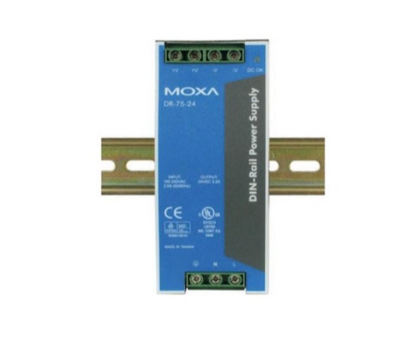 Industrijsko napajanje Moxa DR-75-24 75W/3.2A/24VDC za DIN