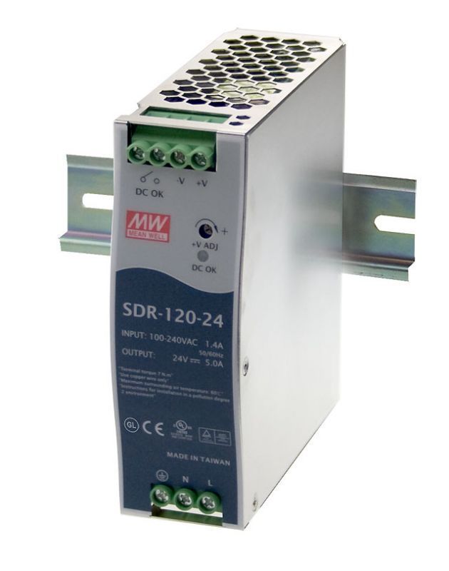 Napajanje – ispravljač SDR-120-24 120W 24V 0-5A