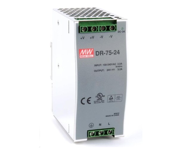 Industrijsko napajanje Planet PWR-75-24 24VDC/75W za DIN