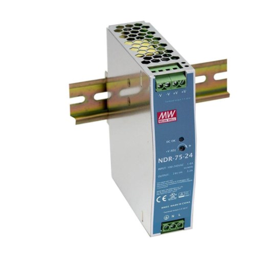Industrijsko napajanje NDR-75-48 48V 75W za DIN montaža