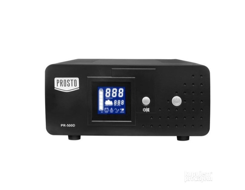 Inverter – pretvarač sa punjačem akumulatora 500VA čista sinusoida
