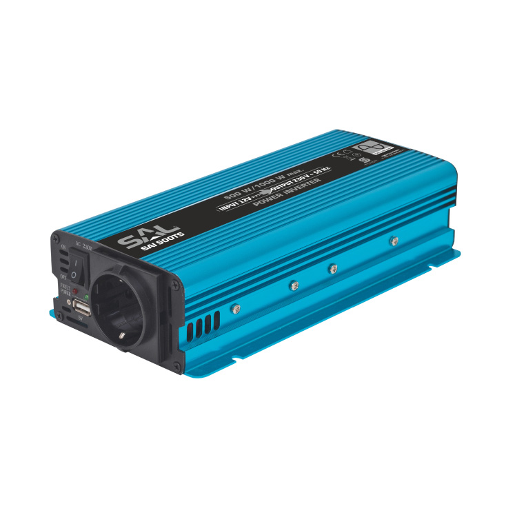 Inverter – pretvarač SAI500TS 500W+USB čista sinusoida