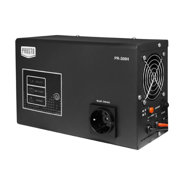 Inverter – pretvarač sa punjačem akumulatora 300VA čista sinusoida