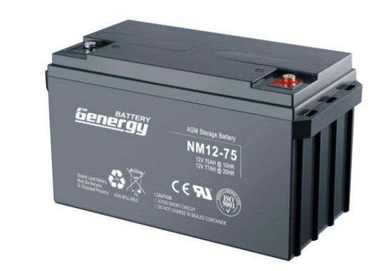 Akumulator 12V-75Ah GEnergy NM12-75
