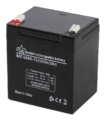 Akumulator, 12V, 5Ah, 90x70x101mm, olovni, hermetički zatvoren