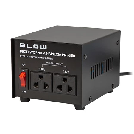 Autotransformator BLOW PRT-500 230V AC – 110V AC 500W