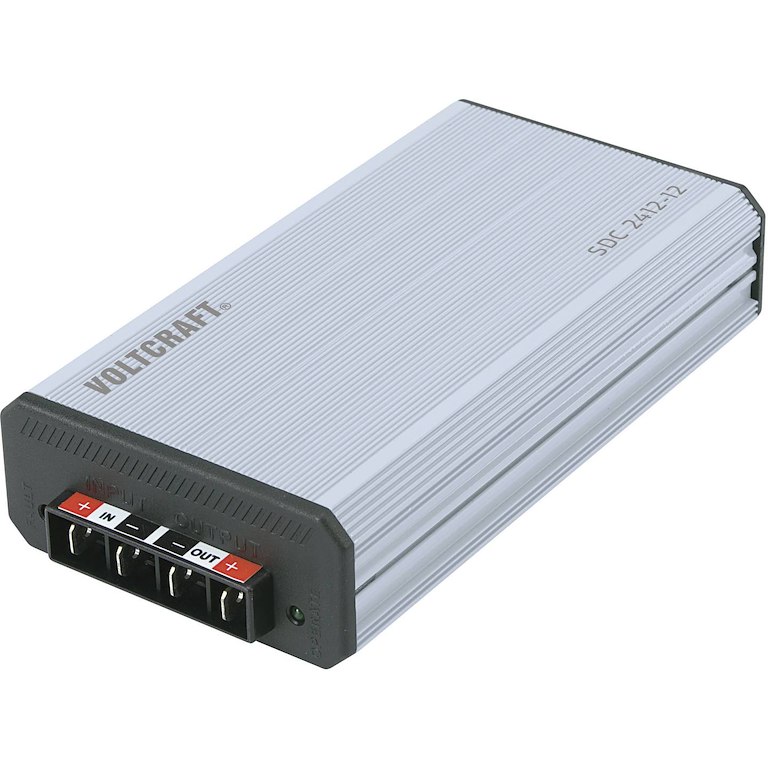 DC/DC konvertor VOLTCRAFT SDC-2412-12 24V – 13.8V 16A 166W