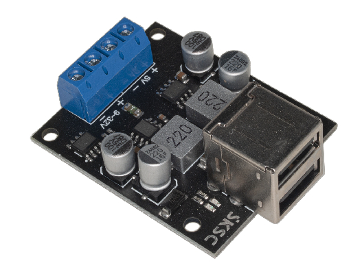 DC/DC QC3.0 Dual USB konverter 6A – 9-32V za brzo punjenje
