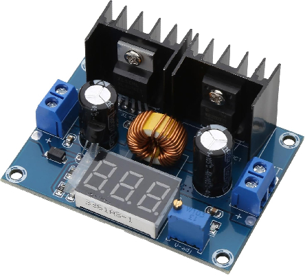 200W DC/DC XH-M404 konvertor step down IN 4–38V OUT 1.25–36V 8A
