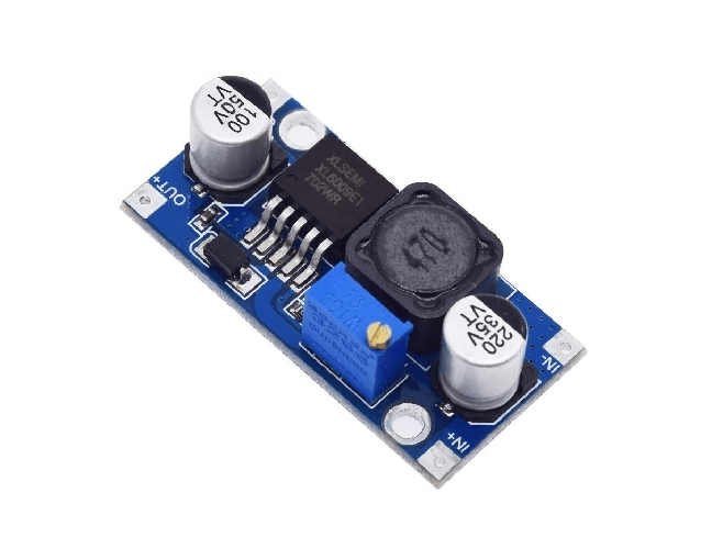 DC/DC konvertor, XL6009 step-up IN 5-32V/4A OUT 1.2-35V/1.5A