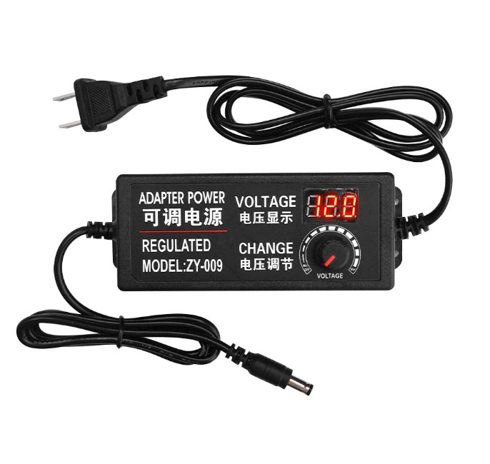 Univerzalni punjač AC/DC adapter sa podesivim naponom 3-24V 3A