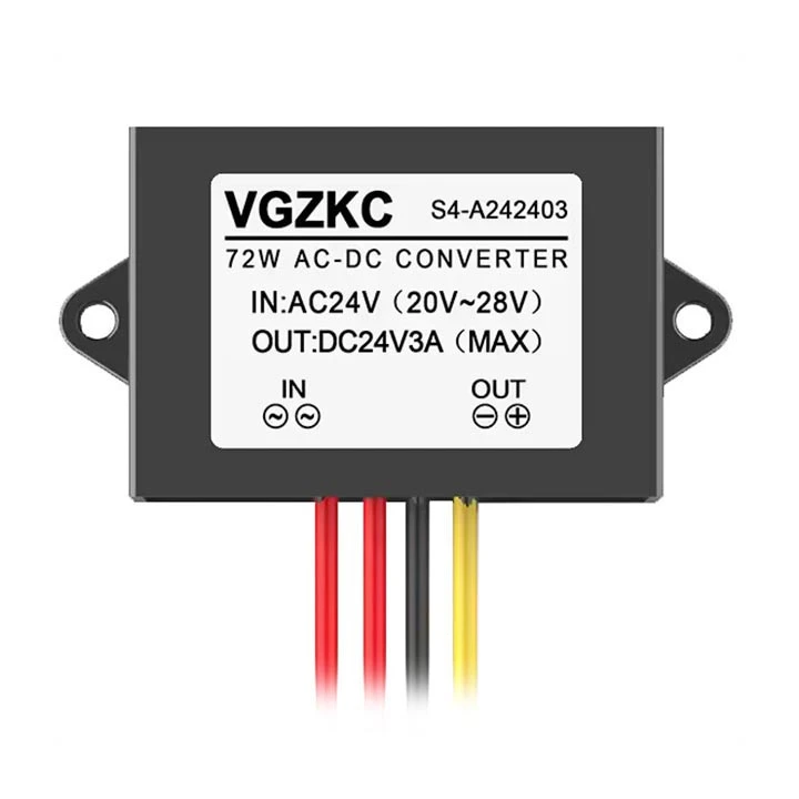 Naponski adapter AC/DC 24VAC IN – 24VDC OUT 72W 3A