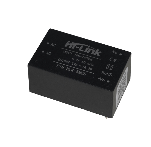 AC/DC konverter modul HLK-5M05 Ulaz 90-240VAC Izlaz 5V/1A step down 5W