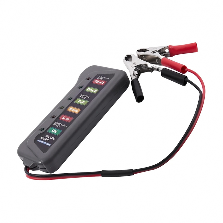 Tester akumulatorskih baterija 12V