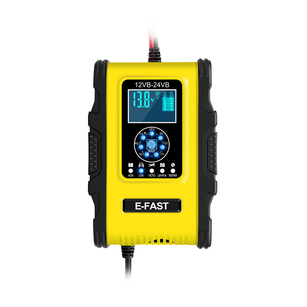 Punjač akumulatora smart E-Fast 12V/24V 12A/6A 7-step