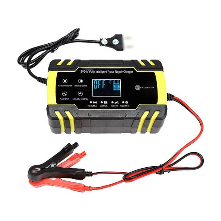 Punjač akumulatora 12/24V 8A sa LCD ekranom