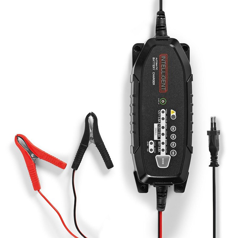 Punjač Nedis olovnih akumulatora 3.8A 6V 12V automatski