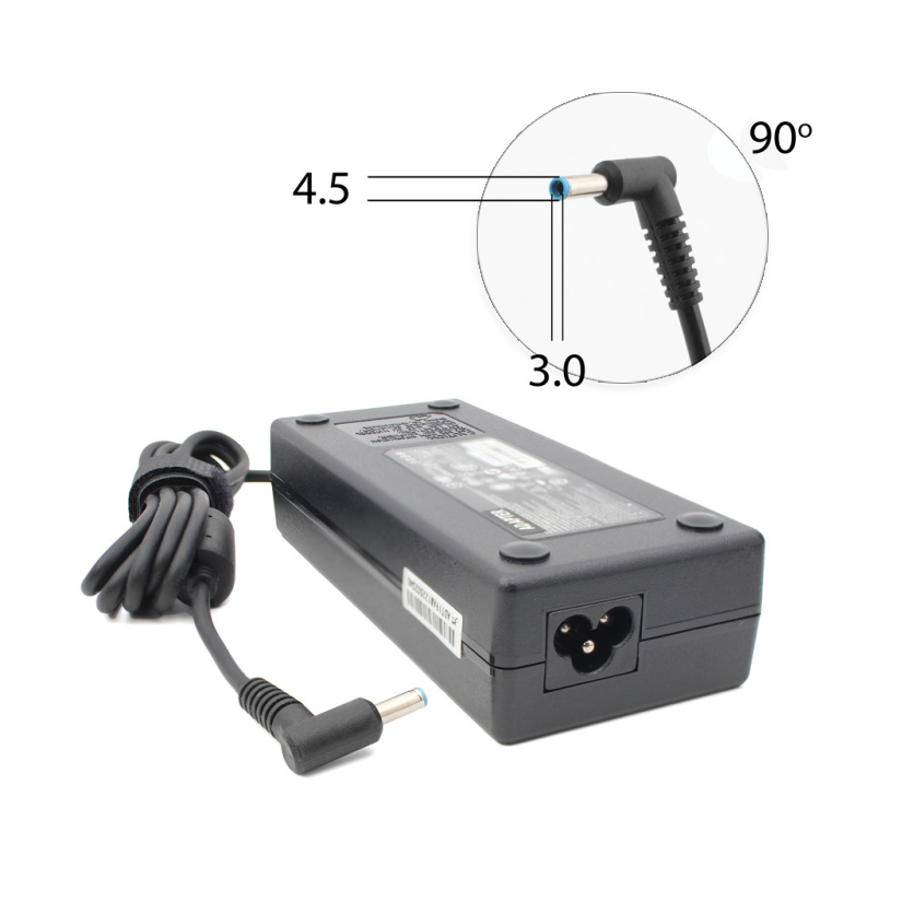 Punjac za laptop HP 19.5V 6.15A 4.5×3.0 ugao 90