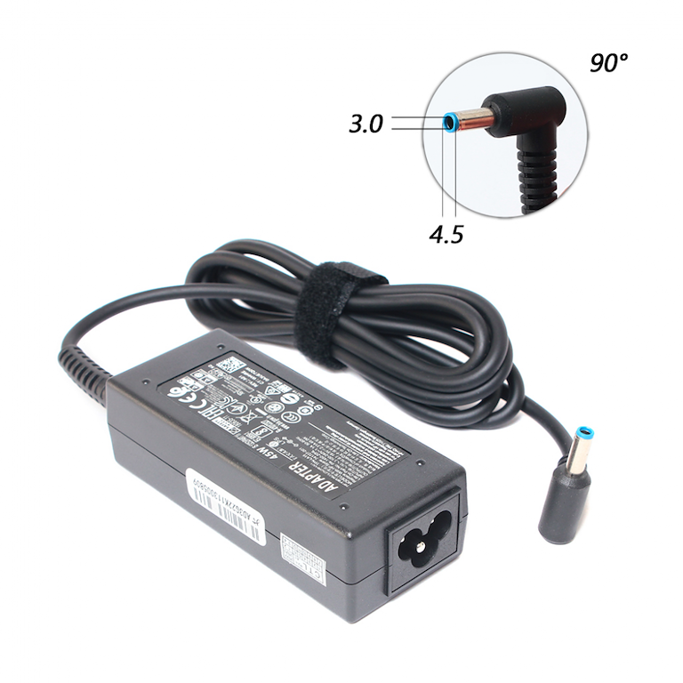 punjač za laptop HP 19.5 V 2.31 A 4.5×3.0 ugao 90
