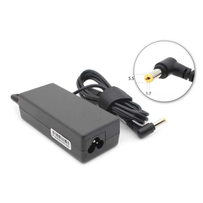 Punjac za laptop Acer 19V 3.42A 5.5×1.7 ugao 90
