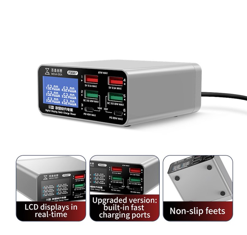 Punjač smart Mega Idea 87W