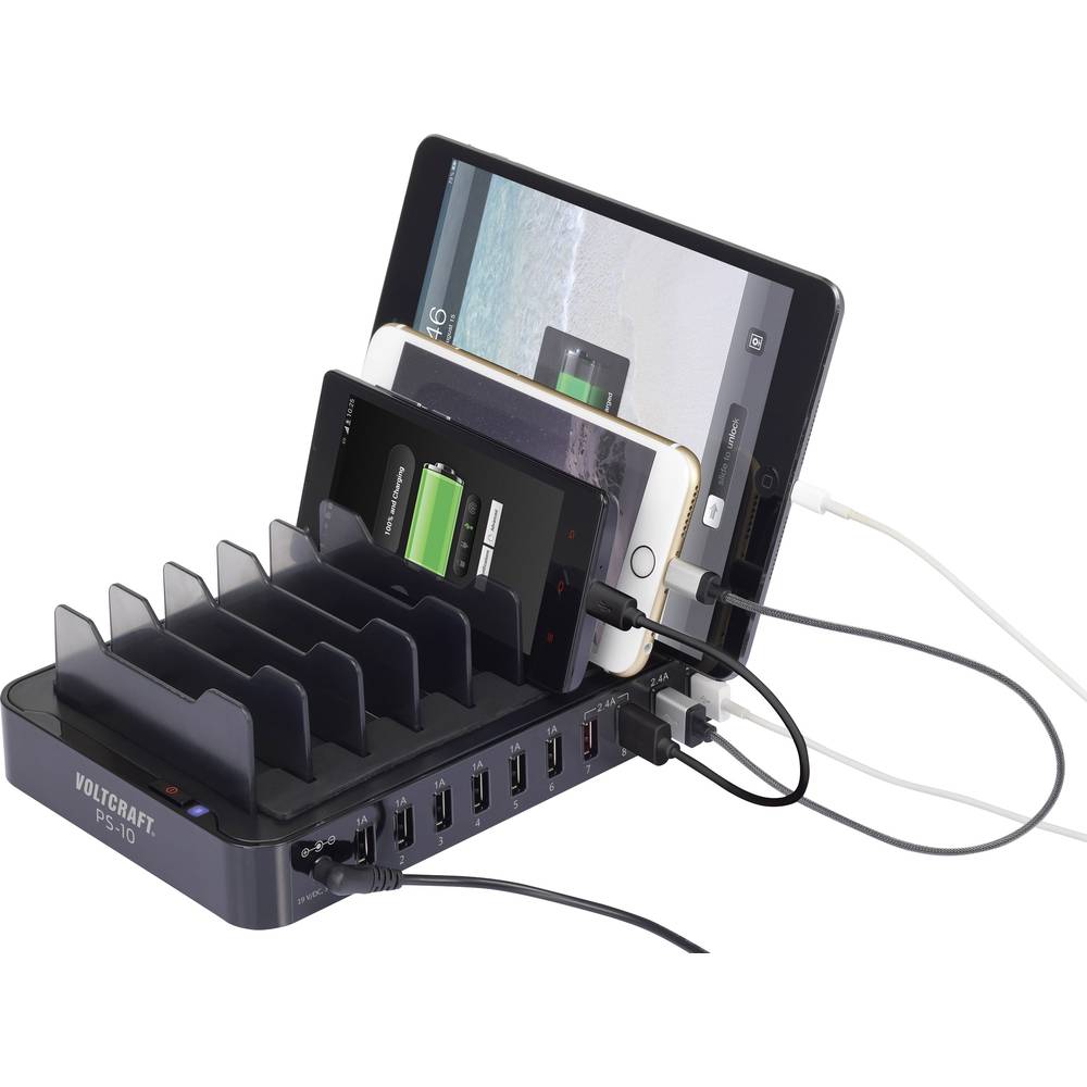 Punjač smart HUB VOLTCRAFT PS-10 10 porta