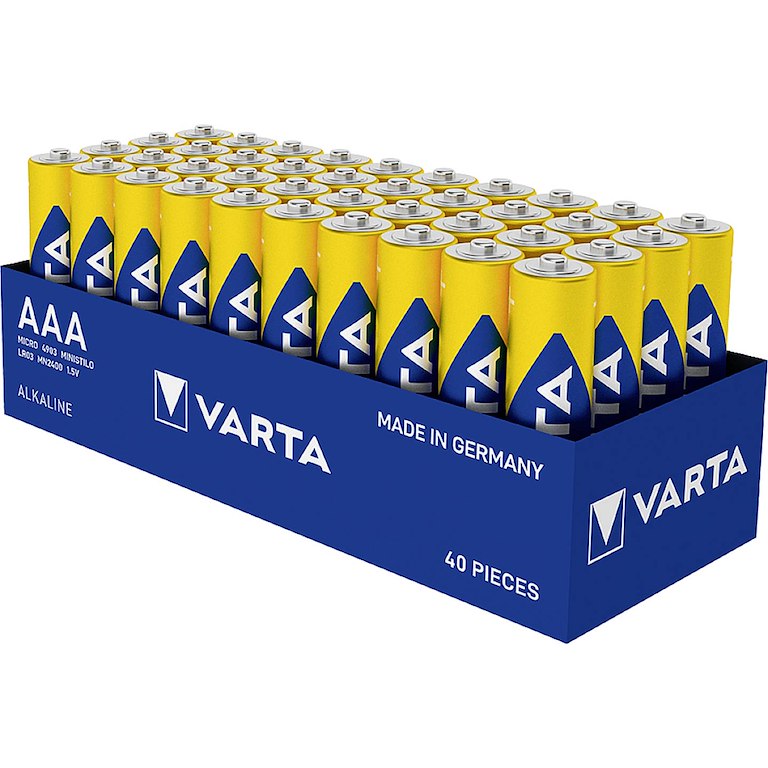 Set 40 baterija Varta Industrial LR03 AAA
