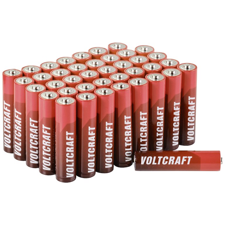 Set 40 baterija VOLTCRAFT Industrial LR03 AAA