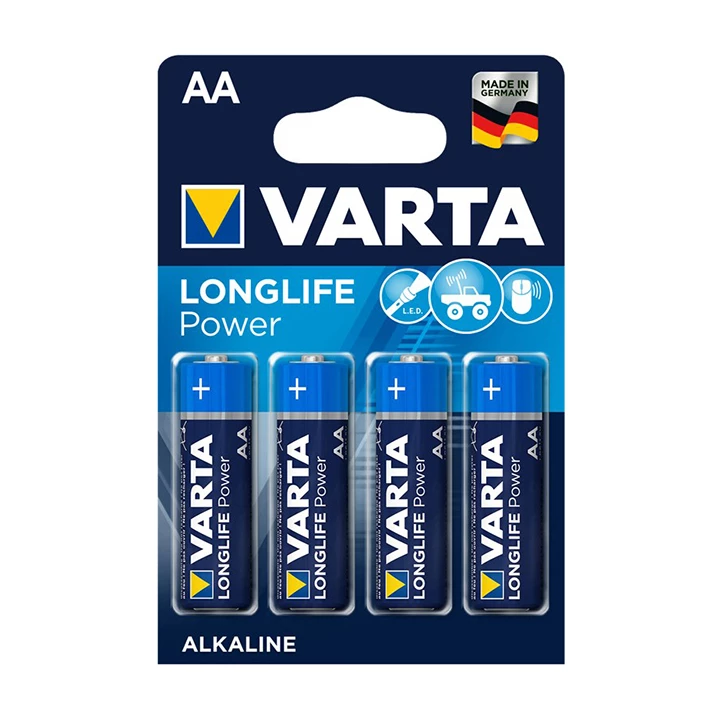 Baterija Varta alkalna AA LR6 1.5 V, blister 4/1