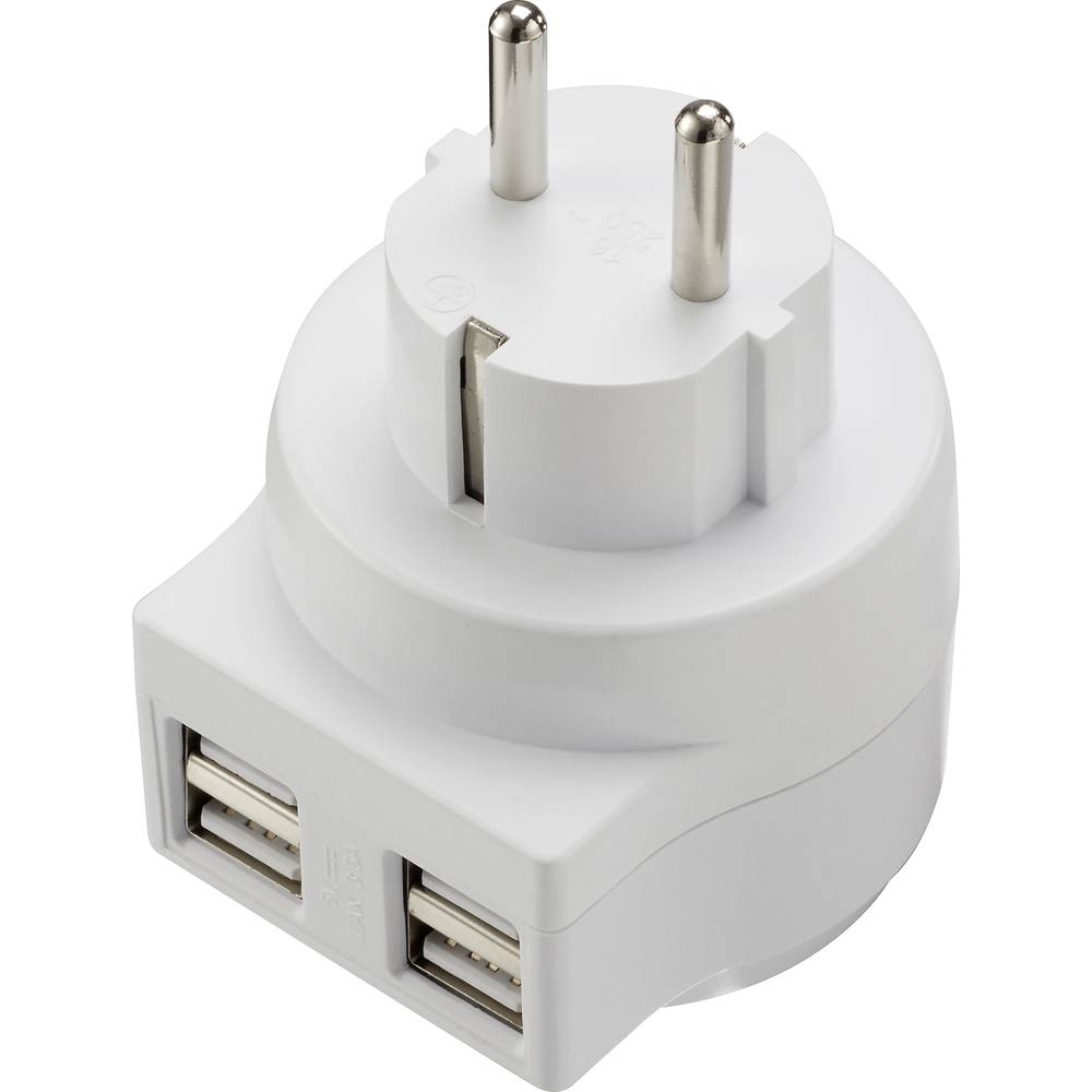 Šuko utičnica + 4xUSB Sygonix SY-4499400